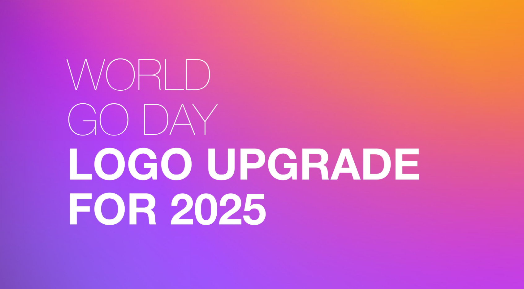 Brand manual | World GO Day